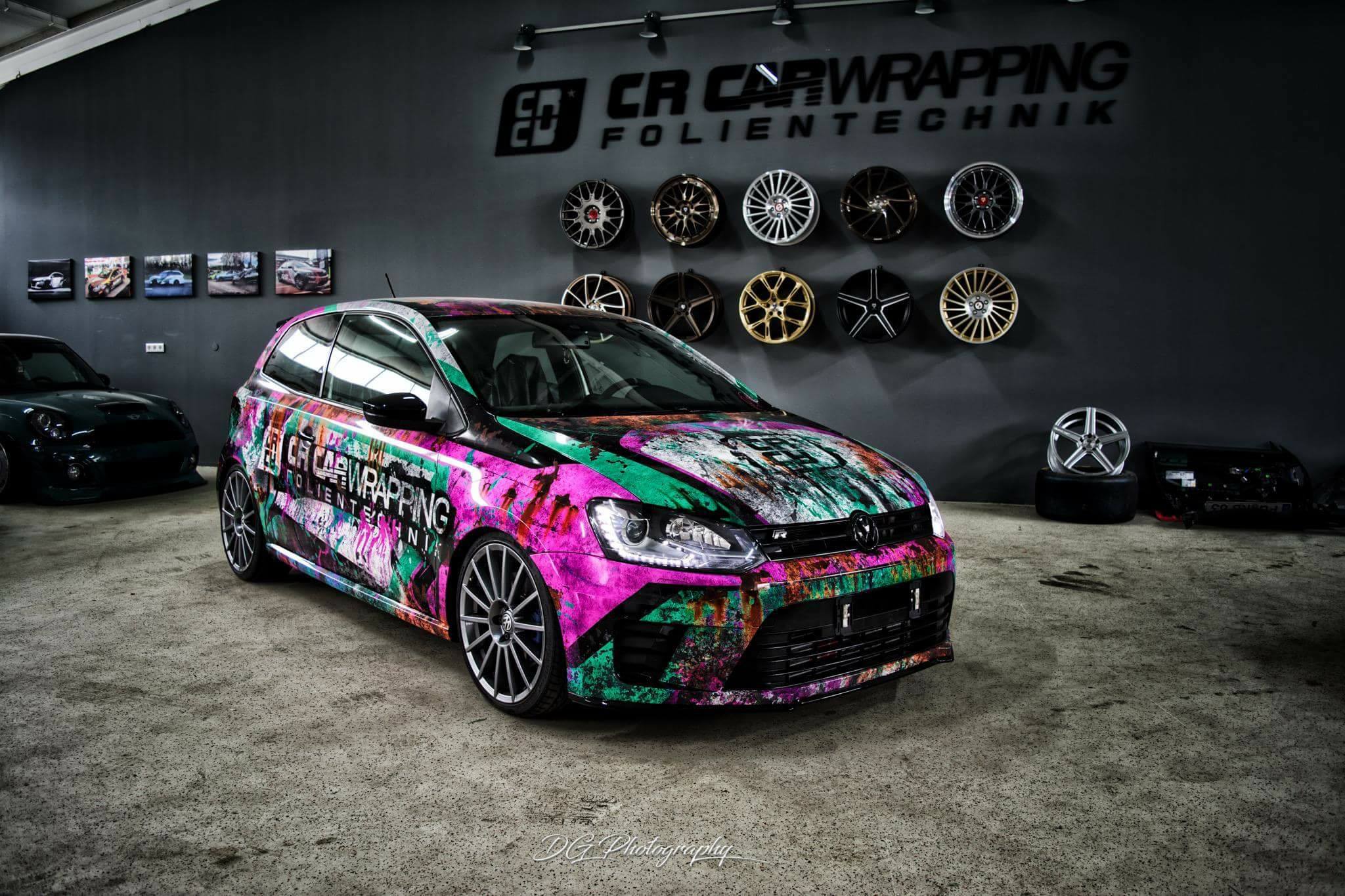 Designfolierung Folientechnik W rzburg CR CarWrapping