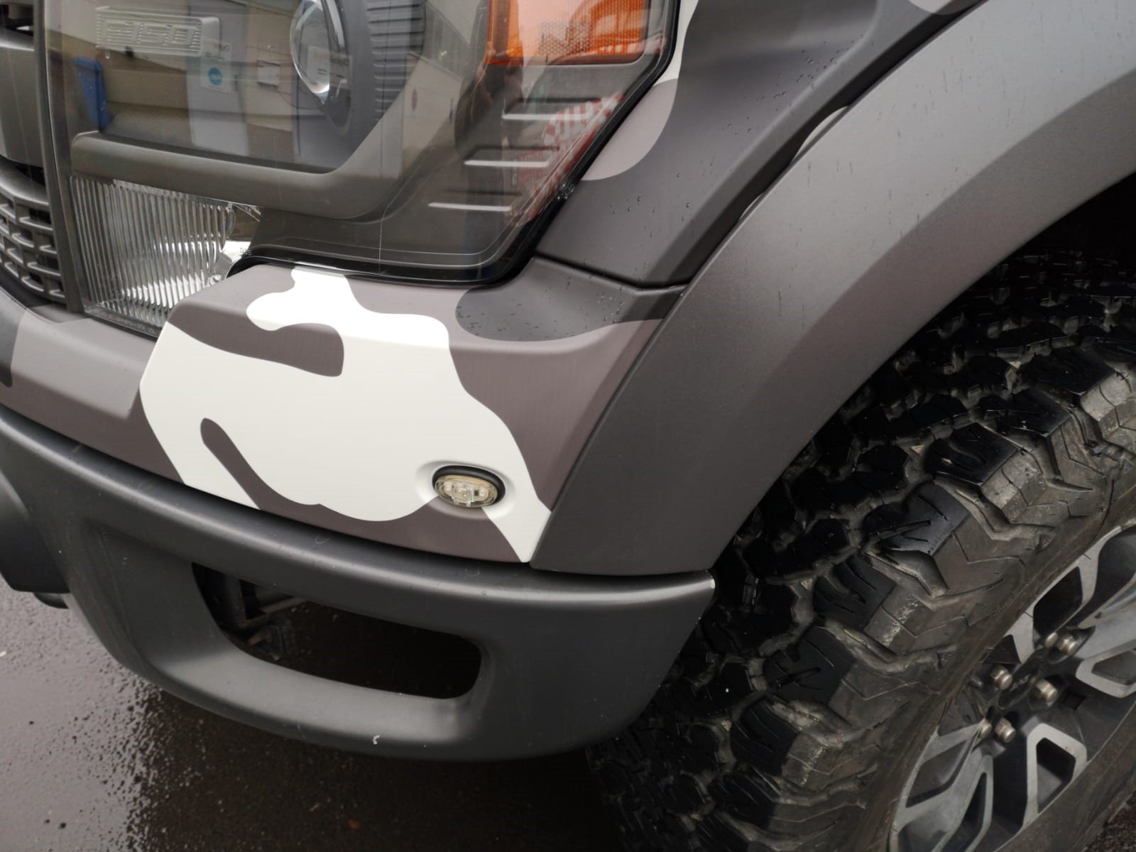 Ford Raptor Camouflage Digitaldruck Komplettfolierung - Folientechnik ...